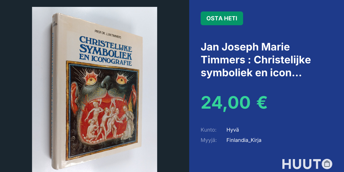 Jan Joseph Marie Timmers : Christelijke symboliek en icon... - Huuto ...